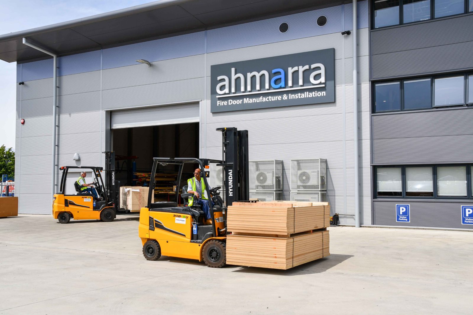 Acclaim Handling Partnership with Ahmarra Doors Solutions